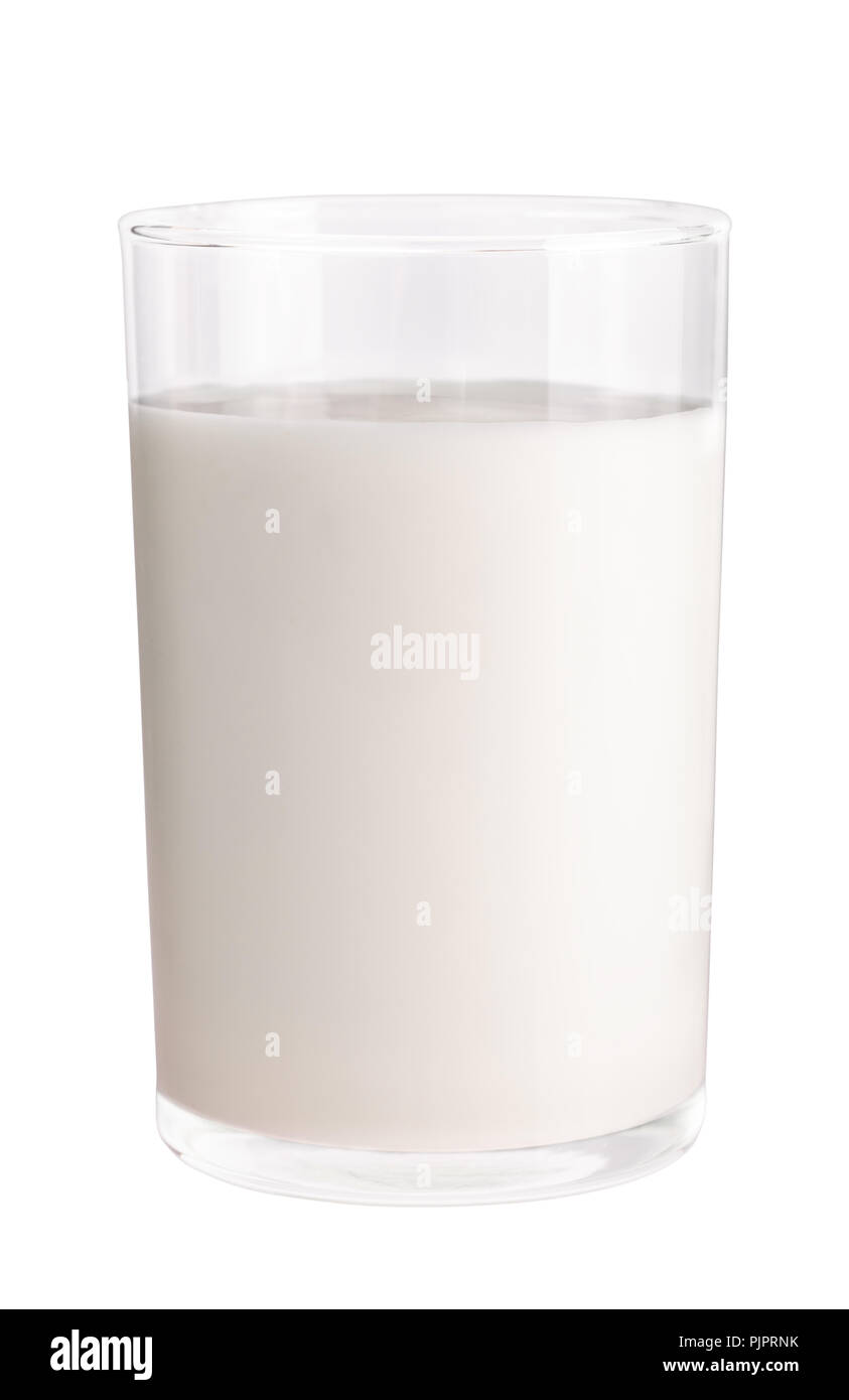 Glass of yogurt Stock Photo - Alamy