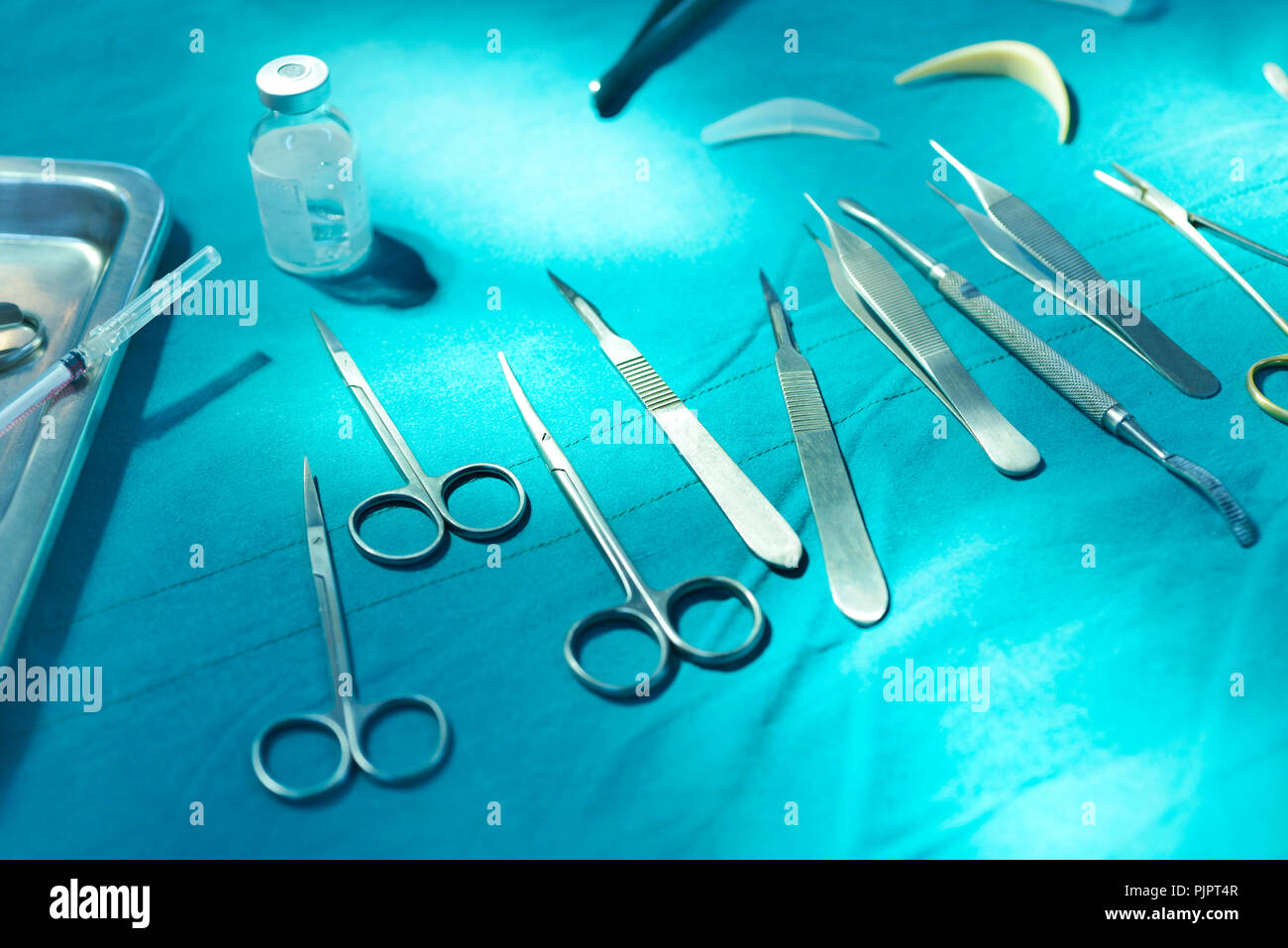 Surgical instruments, silicone nasal implant and silicone chin implants ...
