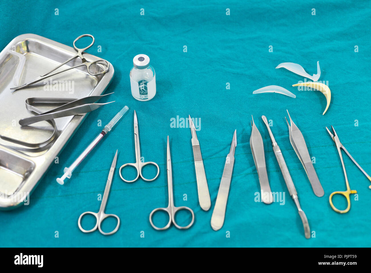 Surgical instruments, silicone nasal implant and silicone chin implants ...