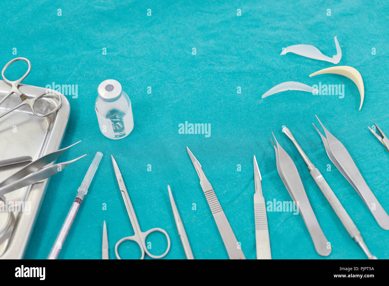 Surgical instruments, silicone nasal implant and silicone chin implants ...