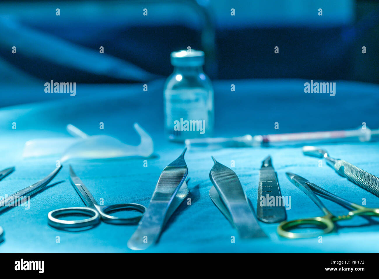 Surgical instruments, silicone nasal implant and silicone chin implants ...