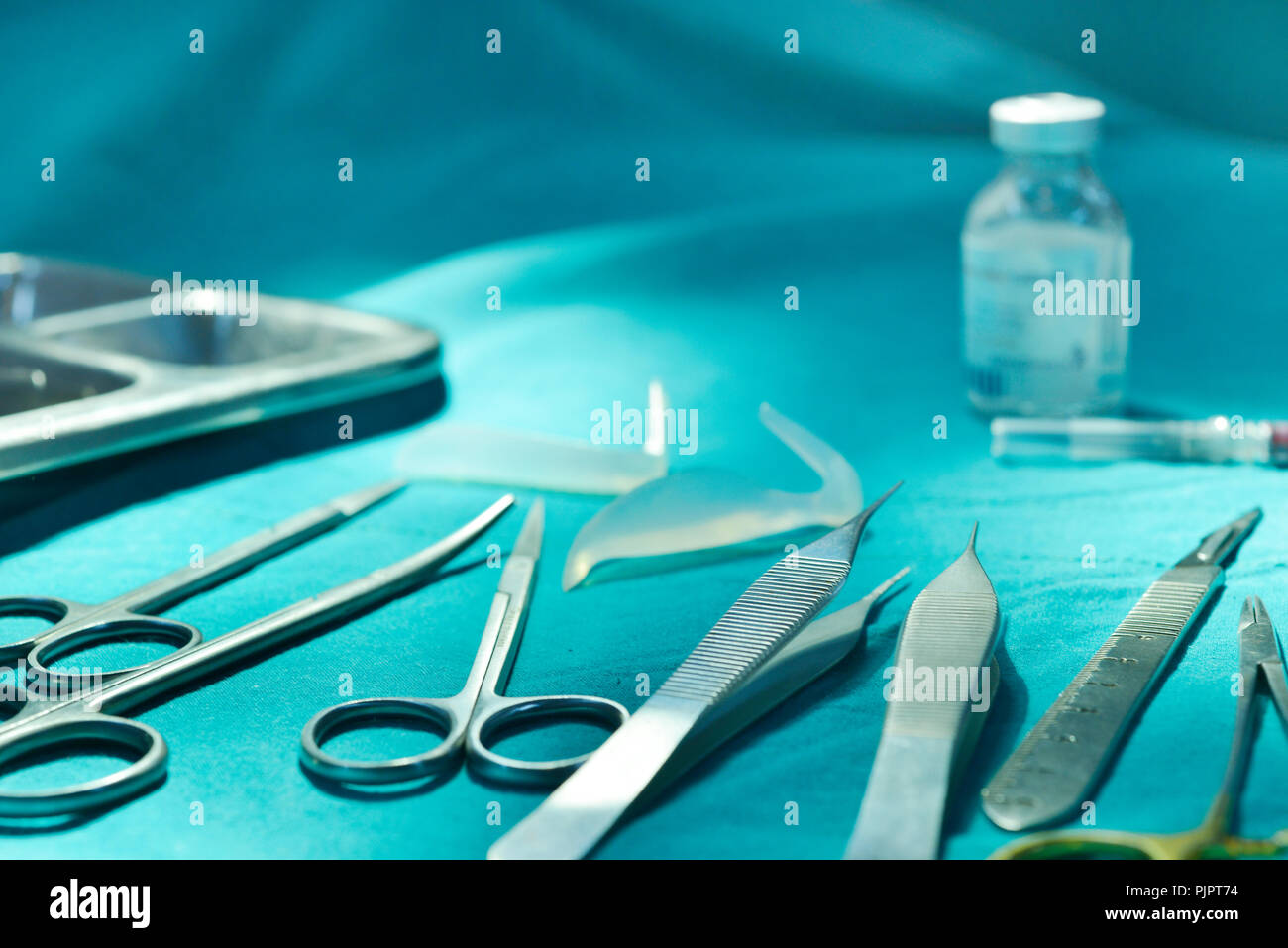 Surgical instruments, silicone nasal implant and silicone chin implants ...