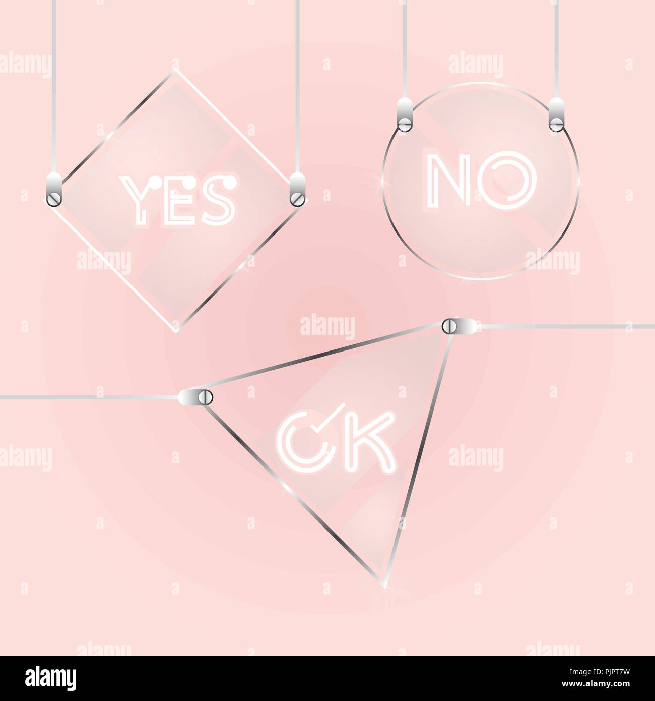 Design glass tag element for short message, stock vector Stock Vector ...