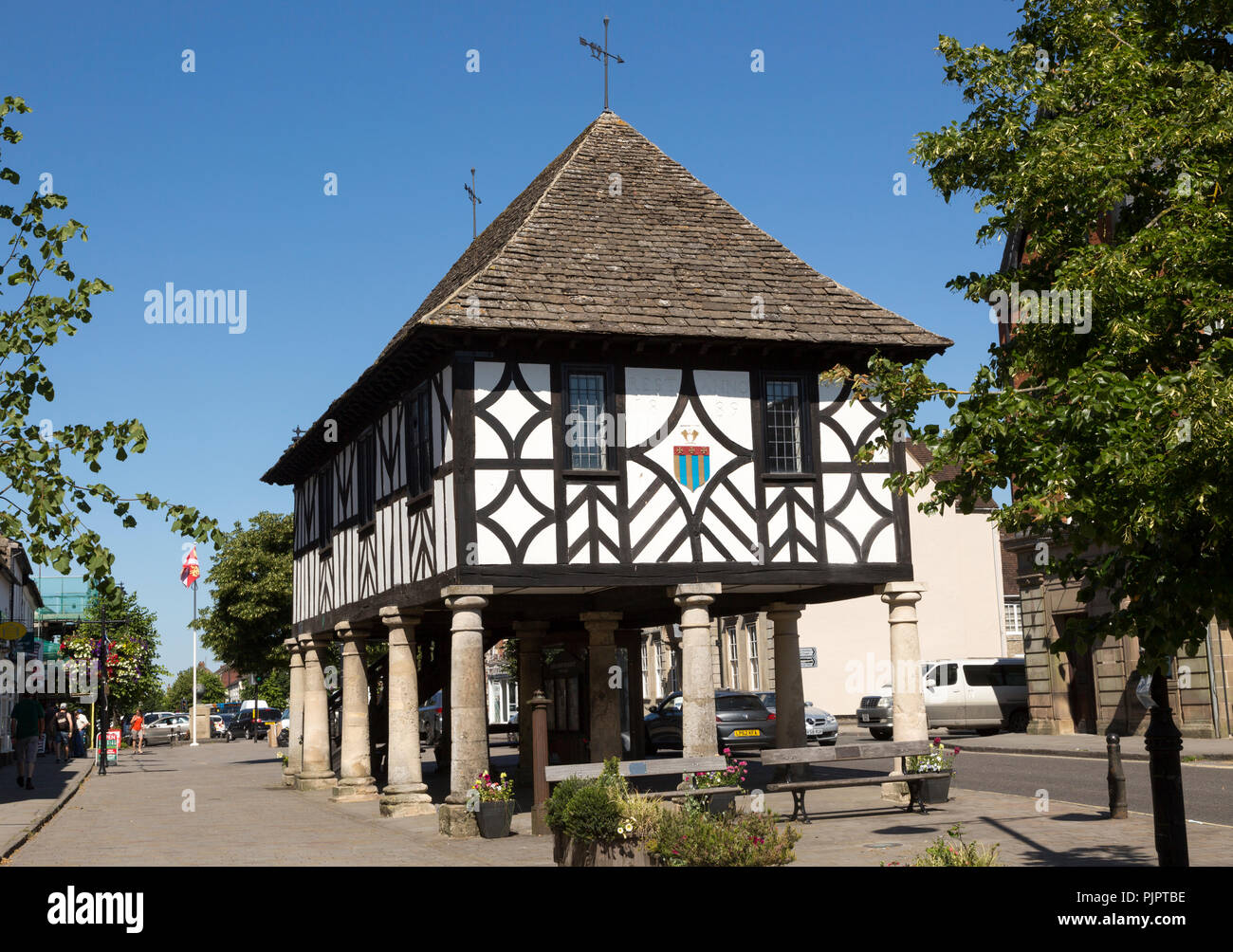 Town Hall building original seventeenth century restored 1889 now a ...