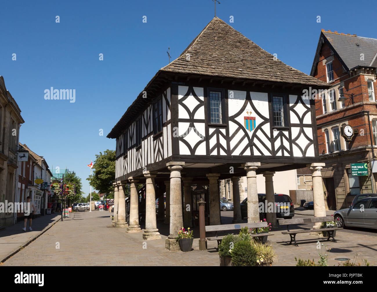 Town Hall building original seventeenth century restored 1889 now a ...