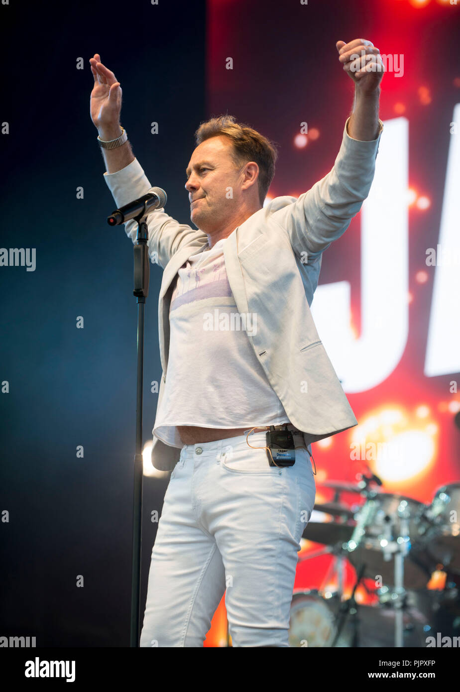 Jason Donovan at Rewind South Temple Island Meadows Henley-on-Thames ...