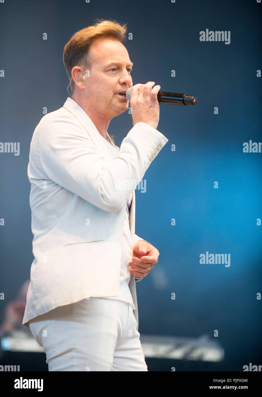 Jason Donovan at Rewind South Temple Island Meadows Henley-on-Thames ...