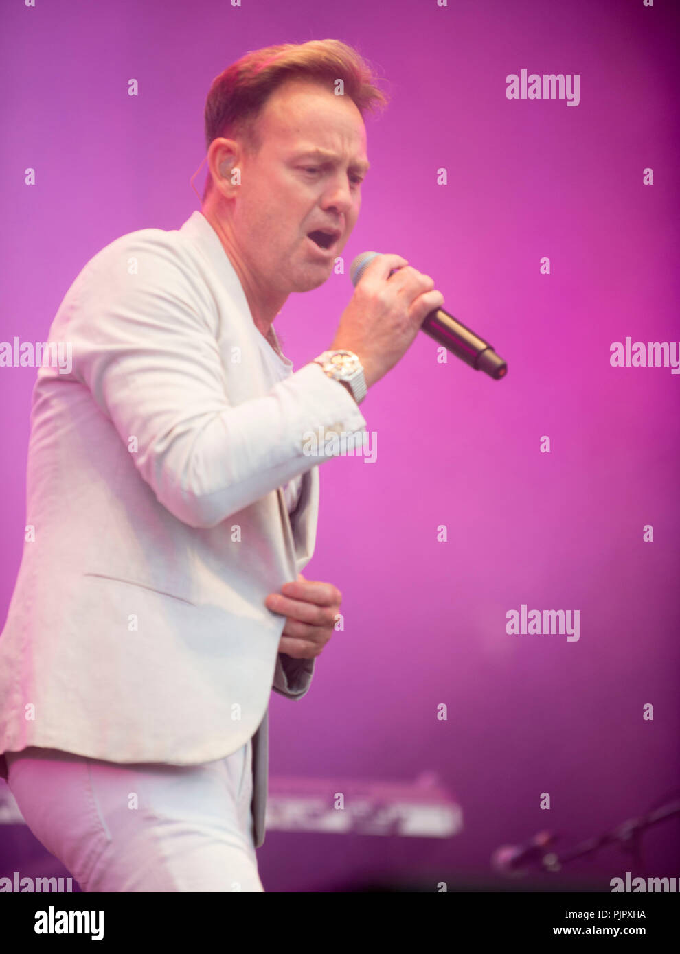 Jason Donovan at Rewind South Temple Island Meadows Henley-on-Thames ...