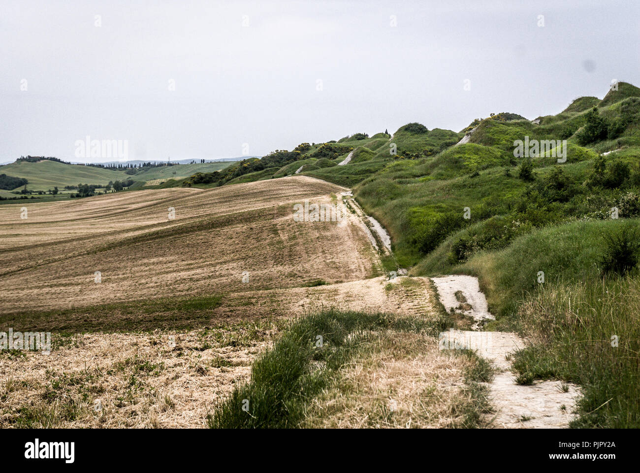 The Accona desert,Crete senesi,Tuscany,Italy.2018 Stock Photo - Alamy