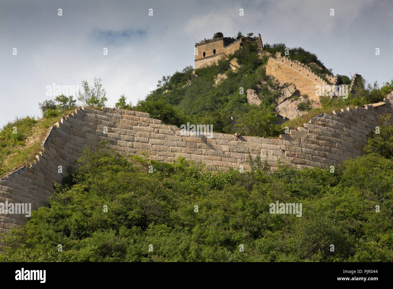 Badaling Great Wall of China/National Forest Park Stock Photo - Alamy
