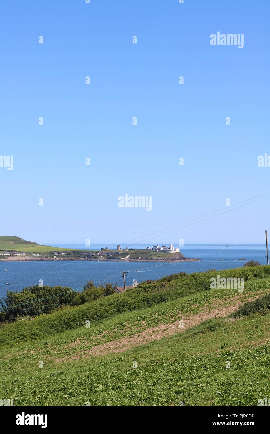 Views of Cork harbour from Robert's cove, Cork Stock Photo - Alamy