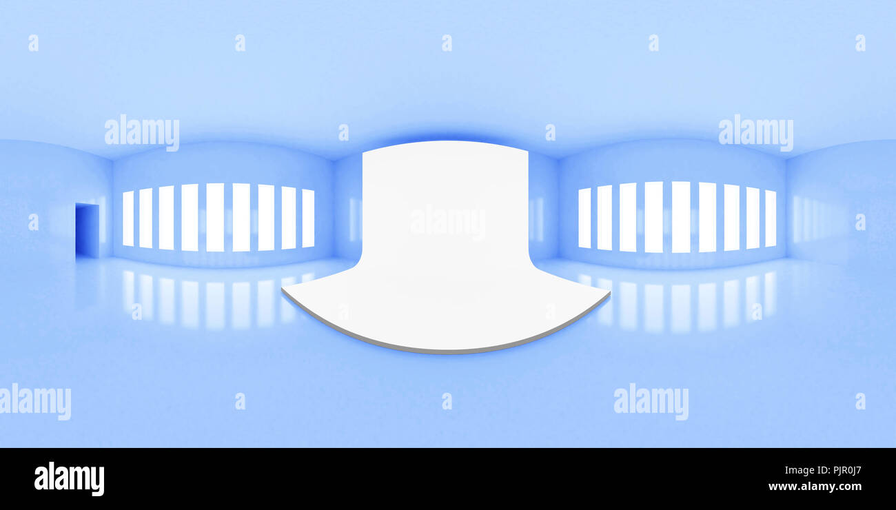 HDRI environment map, abstract spherical panorama background, interior ...