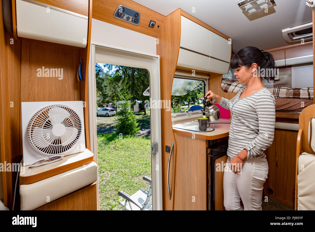 Caravan Car Interior