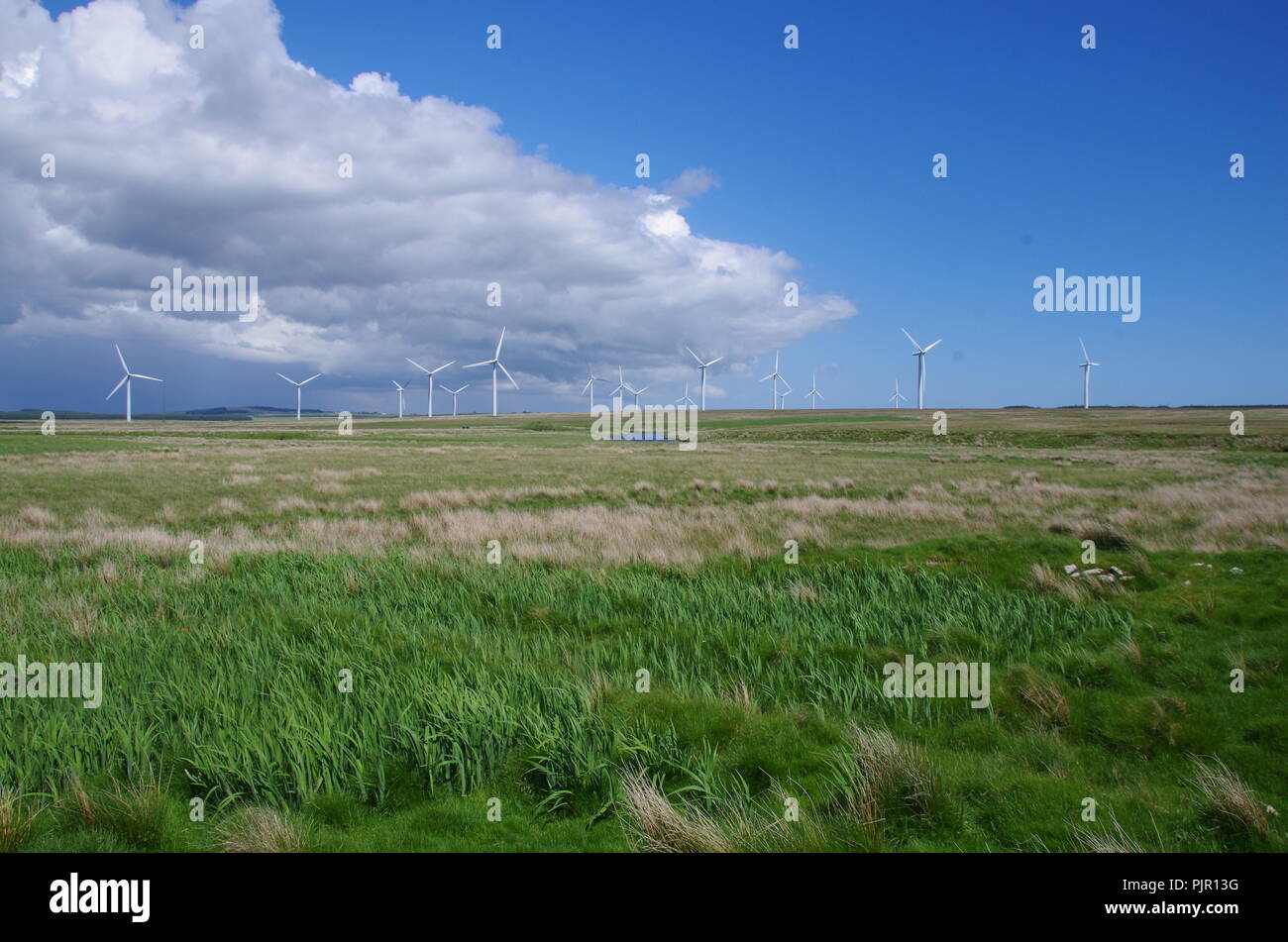 wind farm. John o' groats (Duncansby head) to lands end. End to end ...