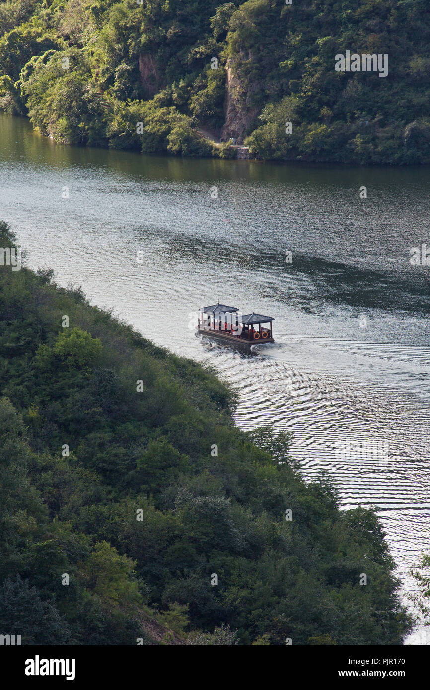 Badaling Great Wall of China/National Forest Park Stock Photo - Alamy