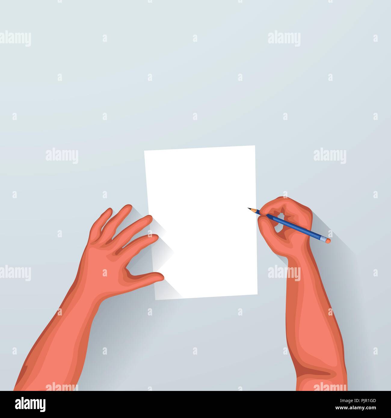 Signing paper work Stock Vector Images - Alamy