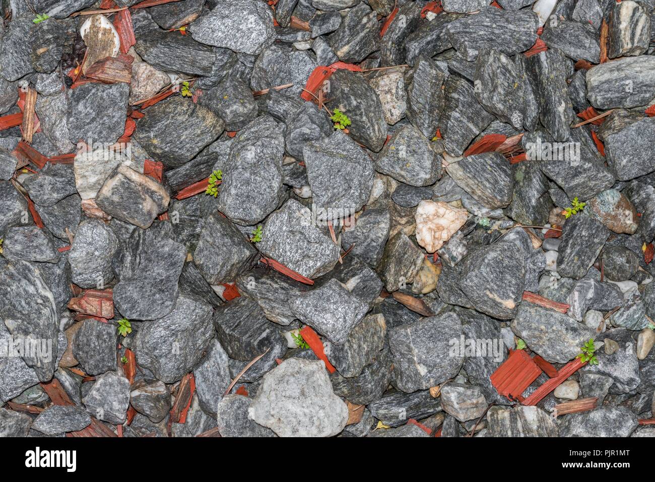 Wet granite stones after a summer rain Stock Photo - Alamy