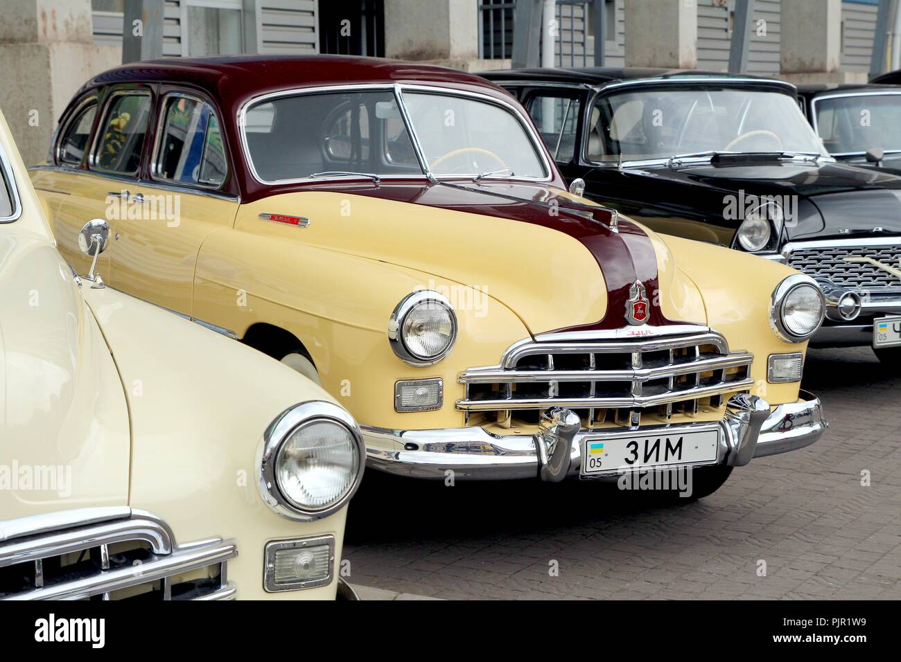 Retromotorfest, Vintage car festival Stock Photo - Alamy