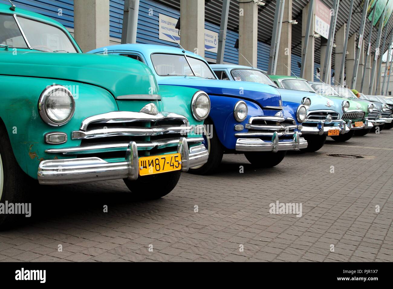 Retromotorfest, Vintage car festival Stock Photo - Alamy