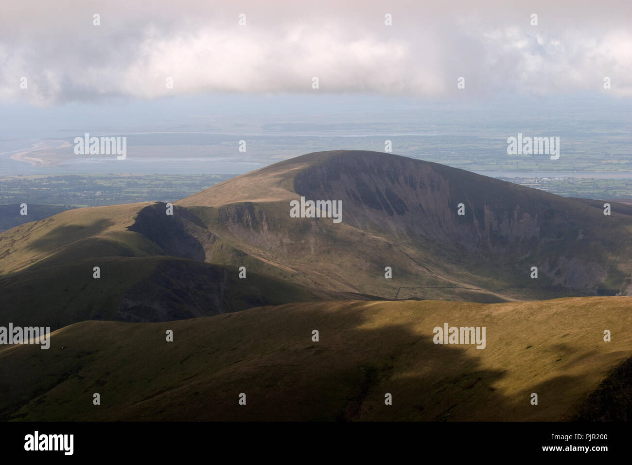 Views from Snowdon Stock Photo - Alamy