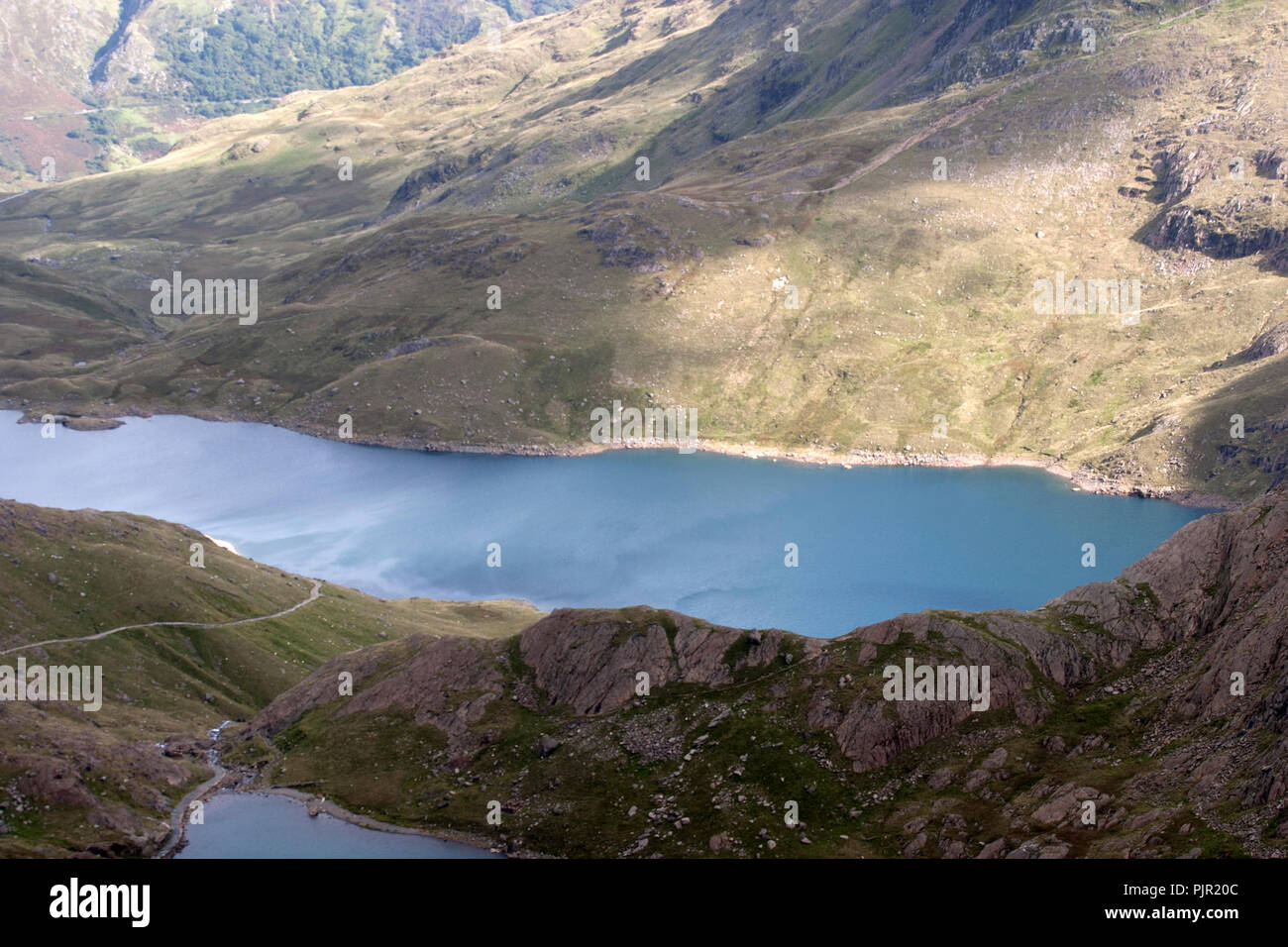 Views from Snowdon Stock Photo - Alamy