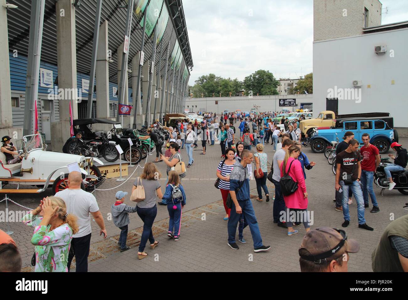 Retromotorfest, Vintage car festival Stock Photo - Alamy
