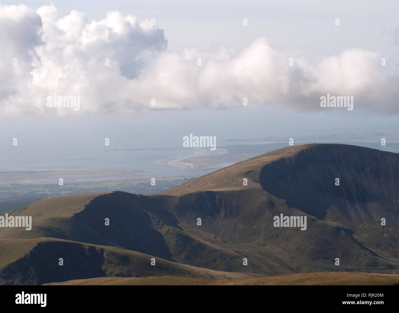 Views from Snowdon Stock Photo - Alamy