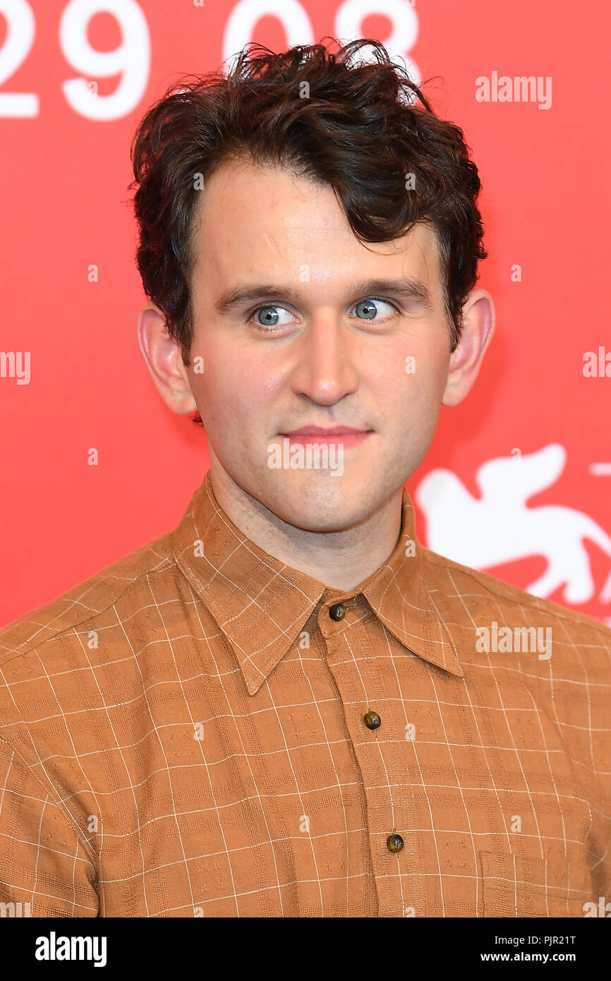 Harry Melling attends the 75th Venice Film Festival photocall for The ...