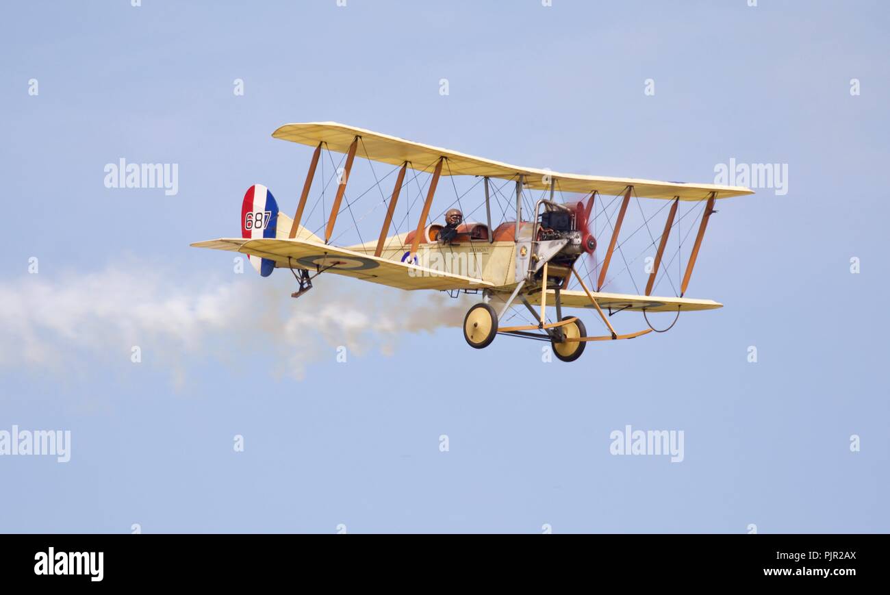 Royal flying corps be2c replica hi-res stock photography and images - Alamy