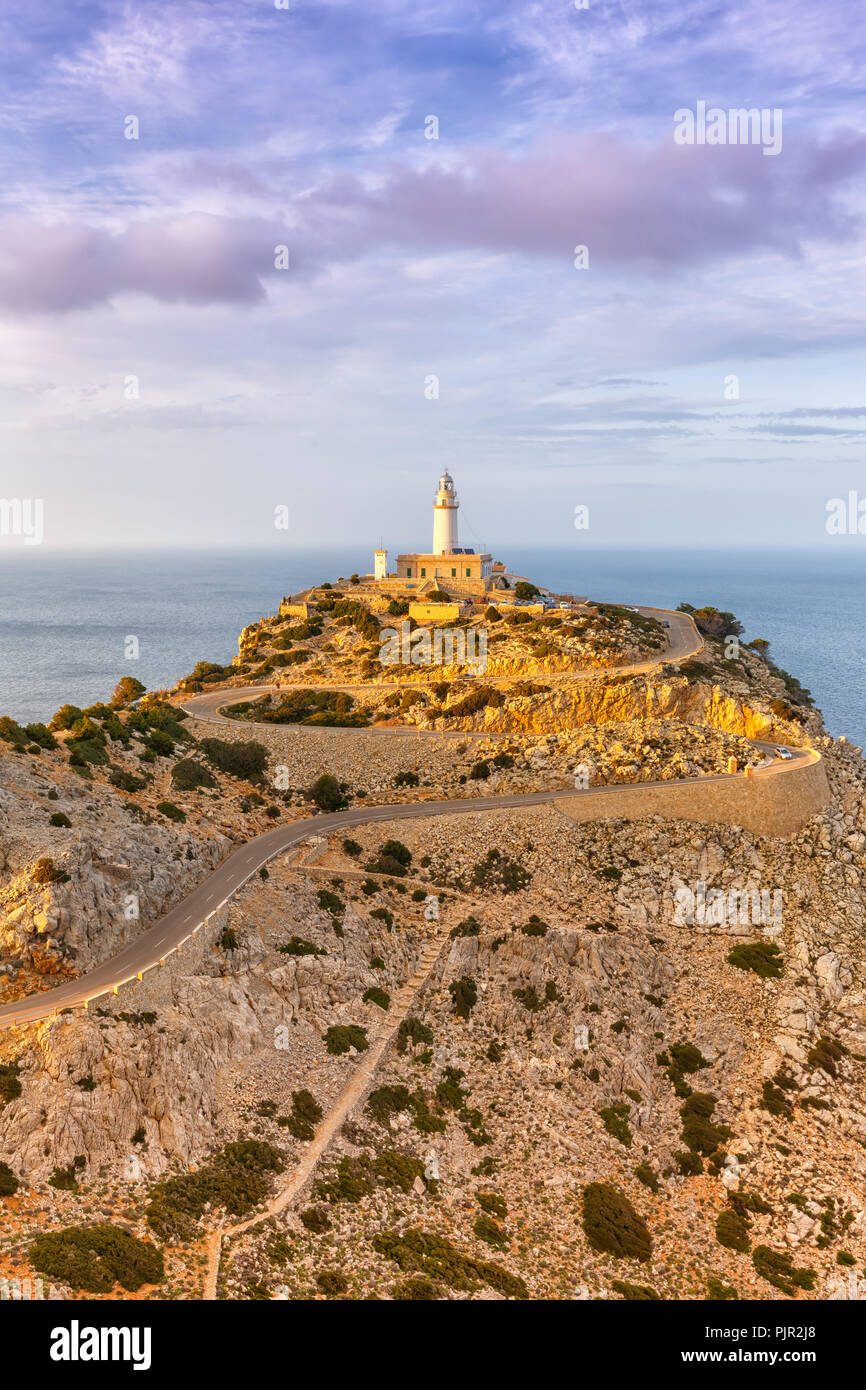 Majorca Mallorca Cap Formentor landscape nature Mediterranean Sea ...