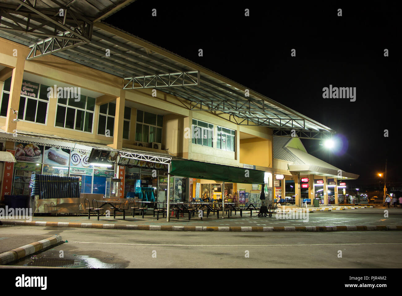 Chiangmai, Thailand - September 4 2018: Terminal of Chiangmai Bus ...