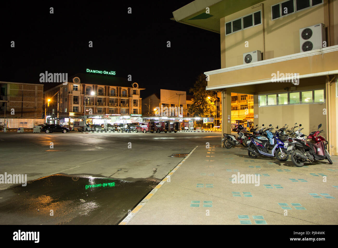 Chiangmai, Thailand - September 4 2018: Terminal of Chiangmai Bus ...