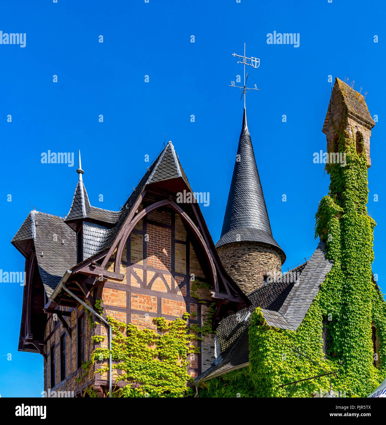 COCHEM, GERMANY, Rhineland-Palatinate - 2018, JUNE 26: Inside ...
