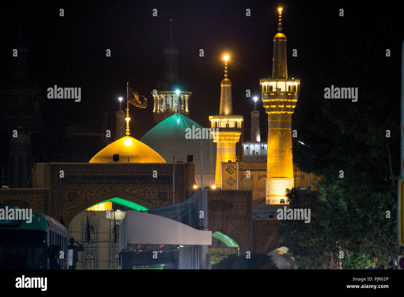 photo of the shrine of Imam Ali al-Rida , It is the shrine of eighth ...