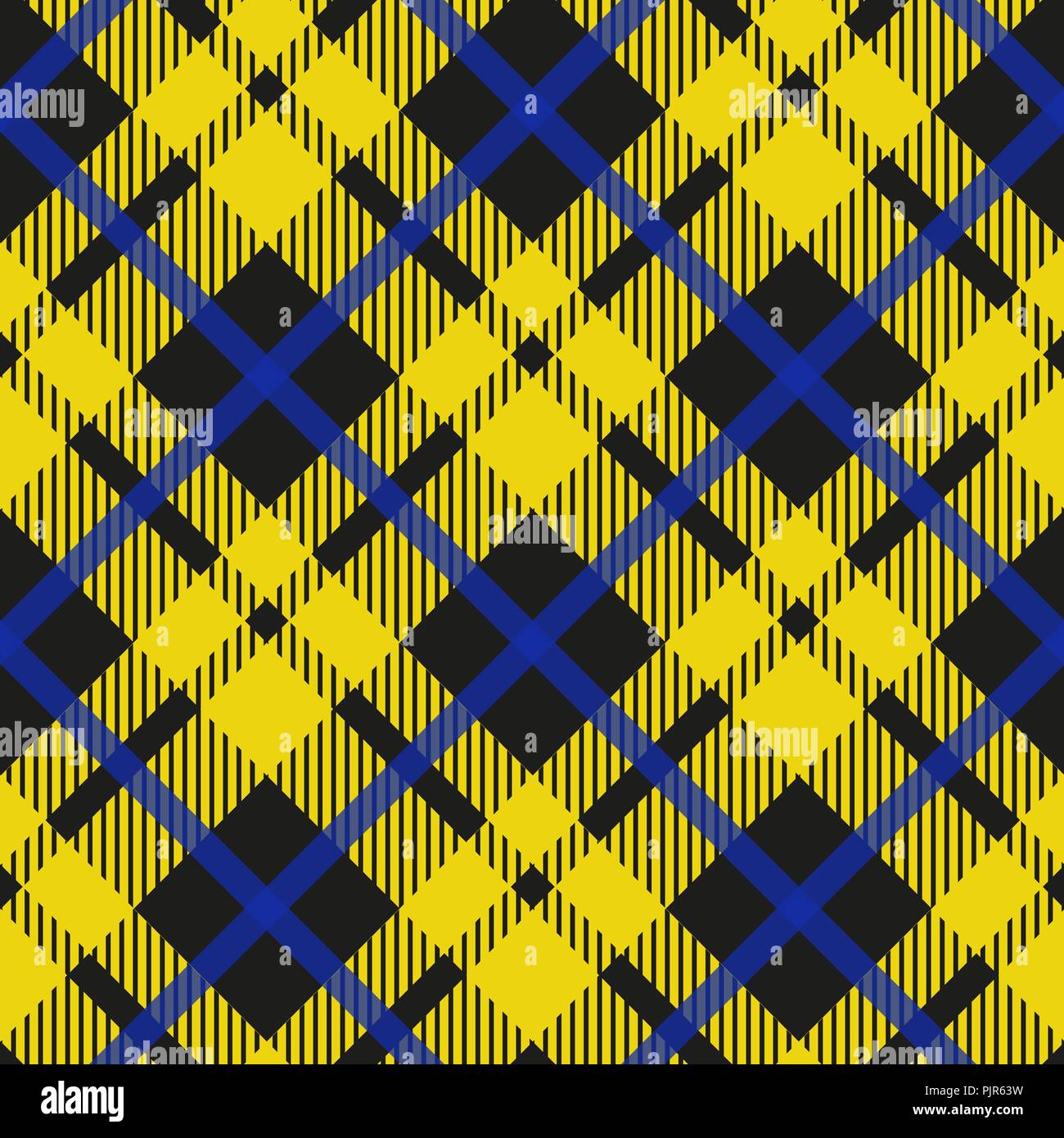 Tartan pattern. Scottish cage. Scottish yellow checkered background ...
