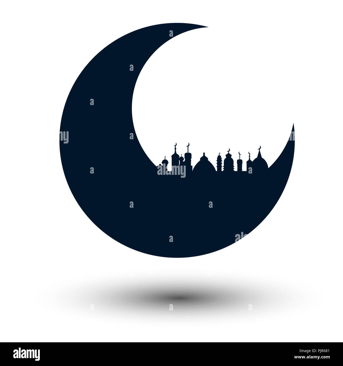 Ramadan background template icon Stock Photo - Alamy