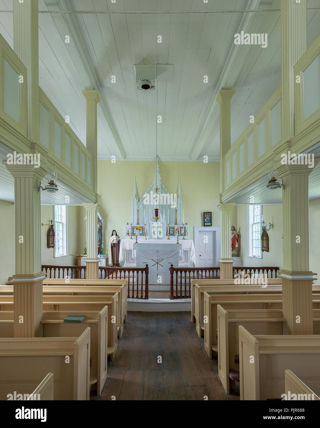 Interior of the Church of the Most Holy Trinity on Ash's Lane in ...