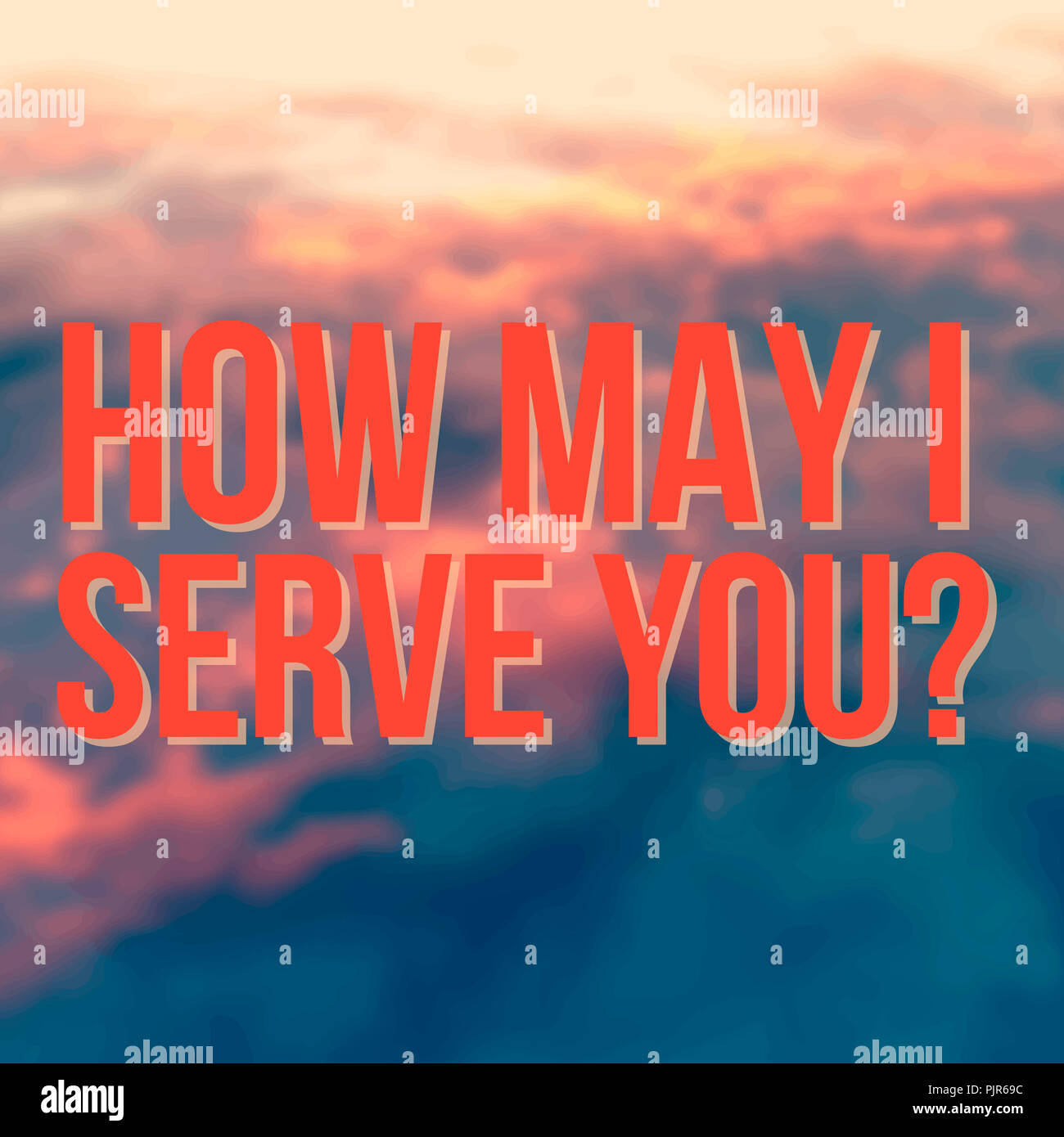 Light word with blured red sky background Stock Photo - Alamy