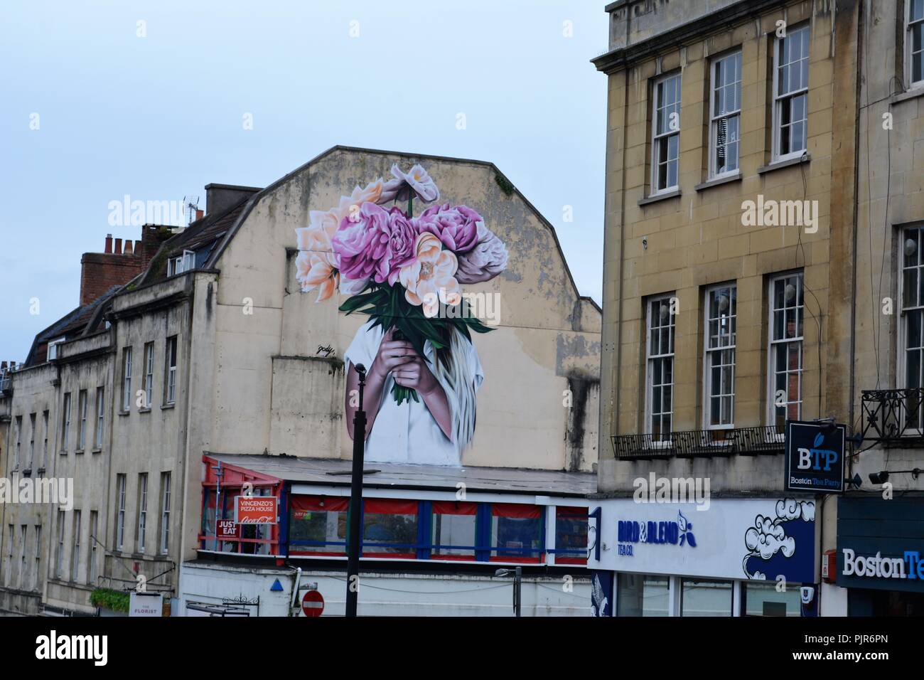 Wall murals in Bristol,England Stock Photo - Alamy