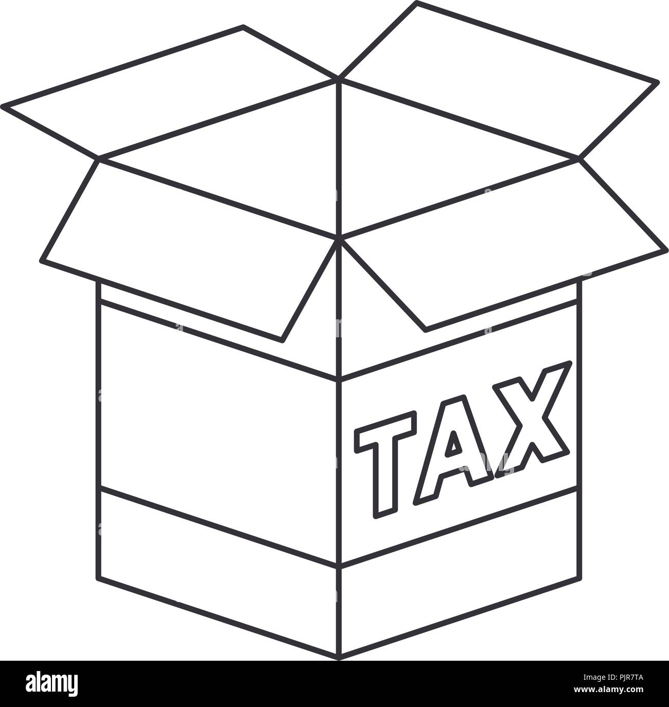 Shipping tax Stock Vector Images - Alamy