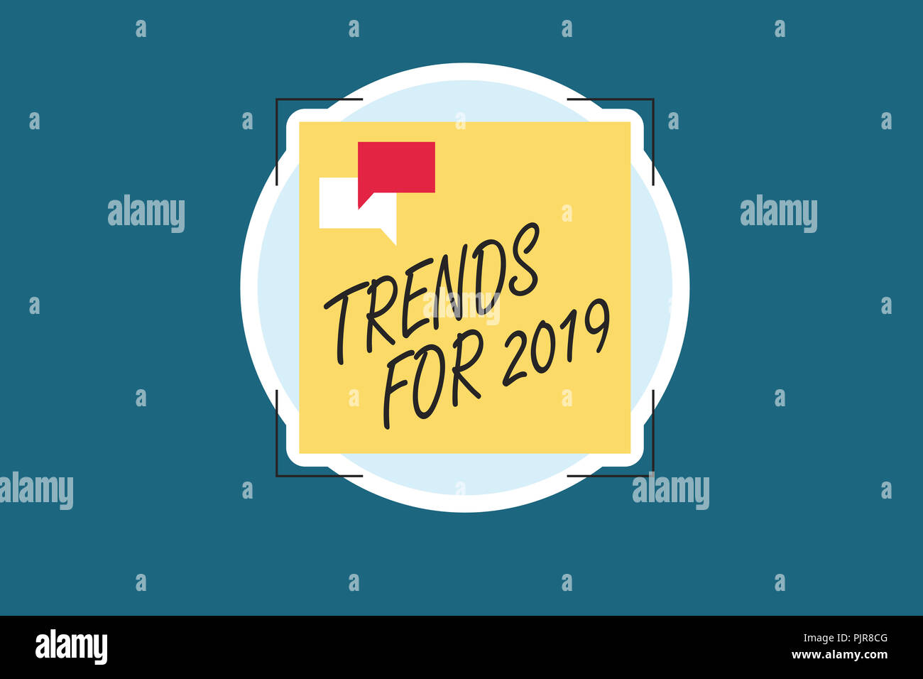 Word writing text Trends For 2019. Business concept for list of things ...