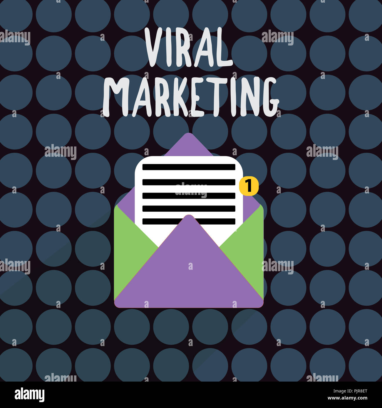 Text sign showing Viral Marketing. Conceptual photo whereby consumer ...