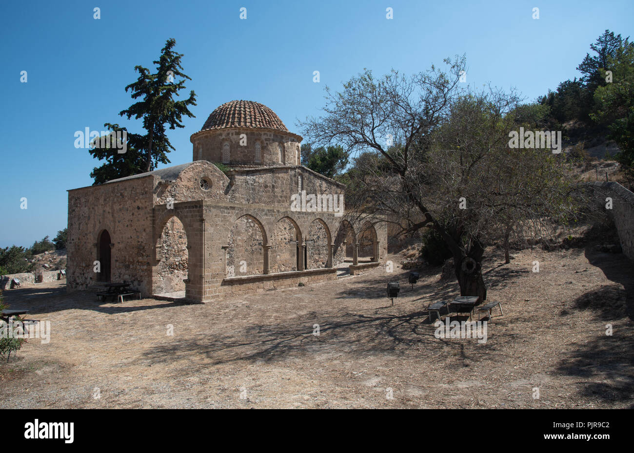 Holy ancient Christian church of Antiphonitis in Kerynia District in ...
