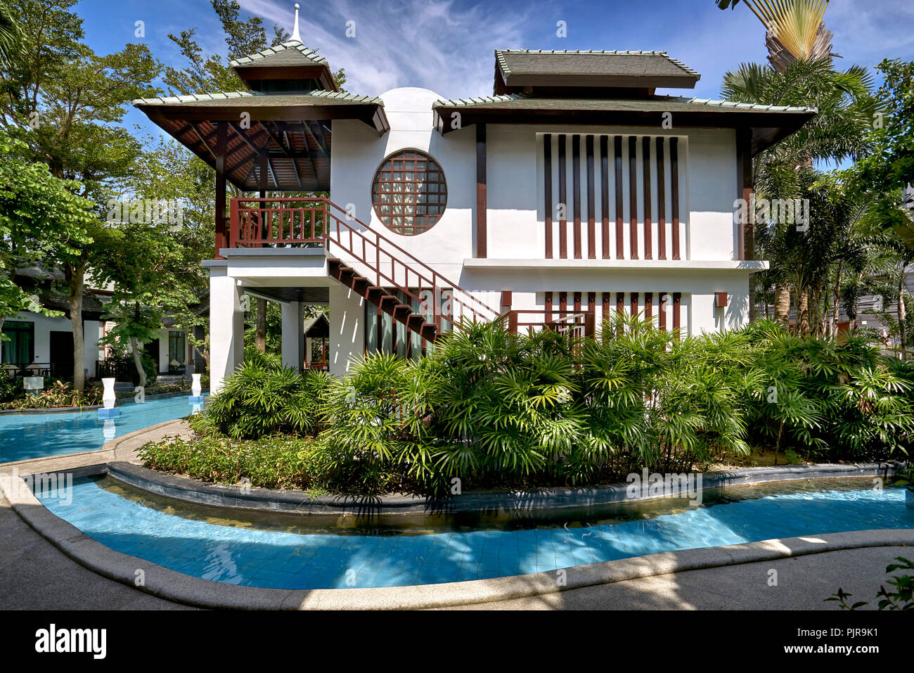 Thailand traditional house Thailand architecture. Southeast Asia Stock ...