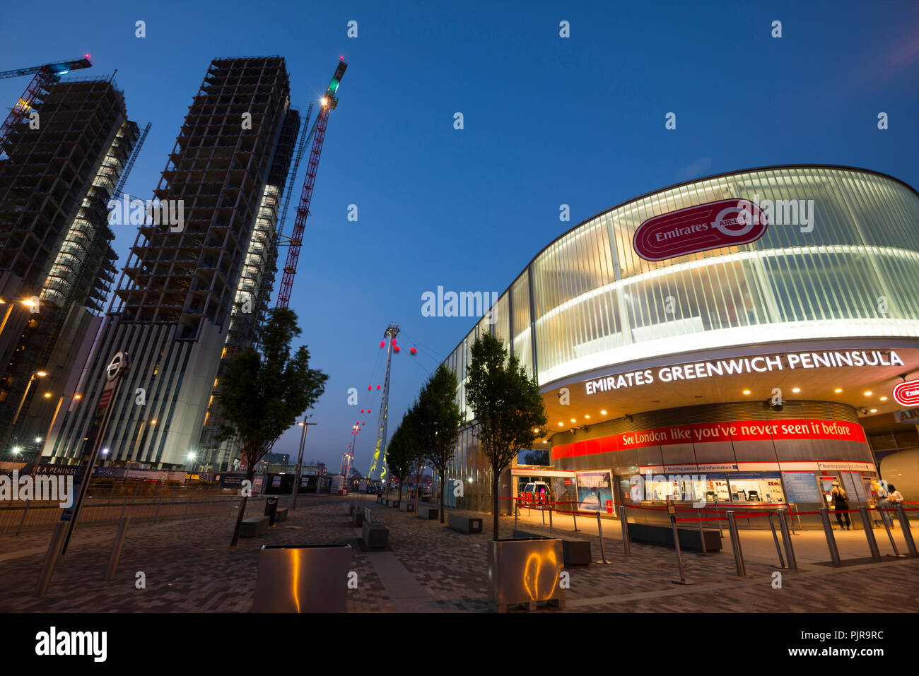 Emirates Air Line, Cable car, London, United Kingdom Stock Photo - Alamy