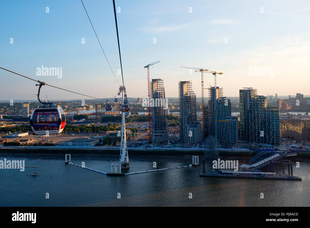 Emirates Air Line, Cable car, London, United Kingdom Stock Photo - Alamy