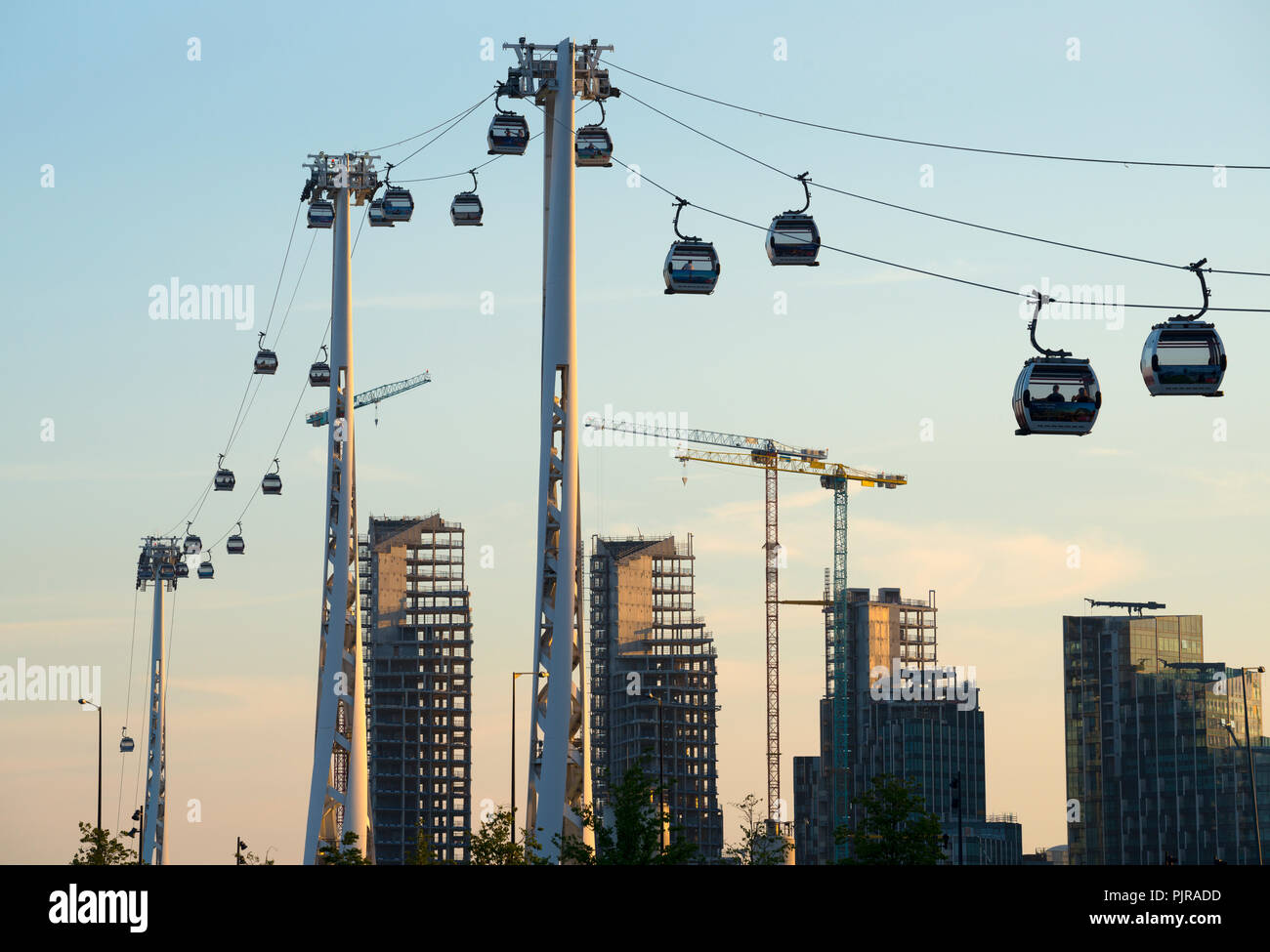 Emirates Air Line, Cable car, London, United Kingdom Stock Photo - Alamy