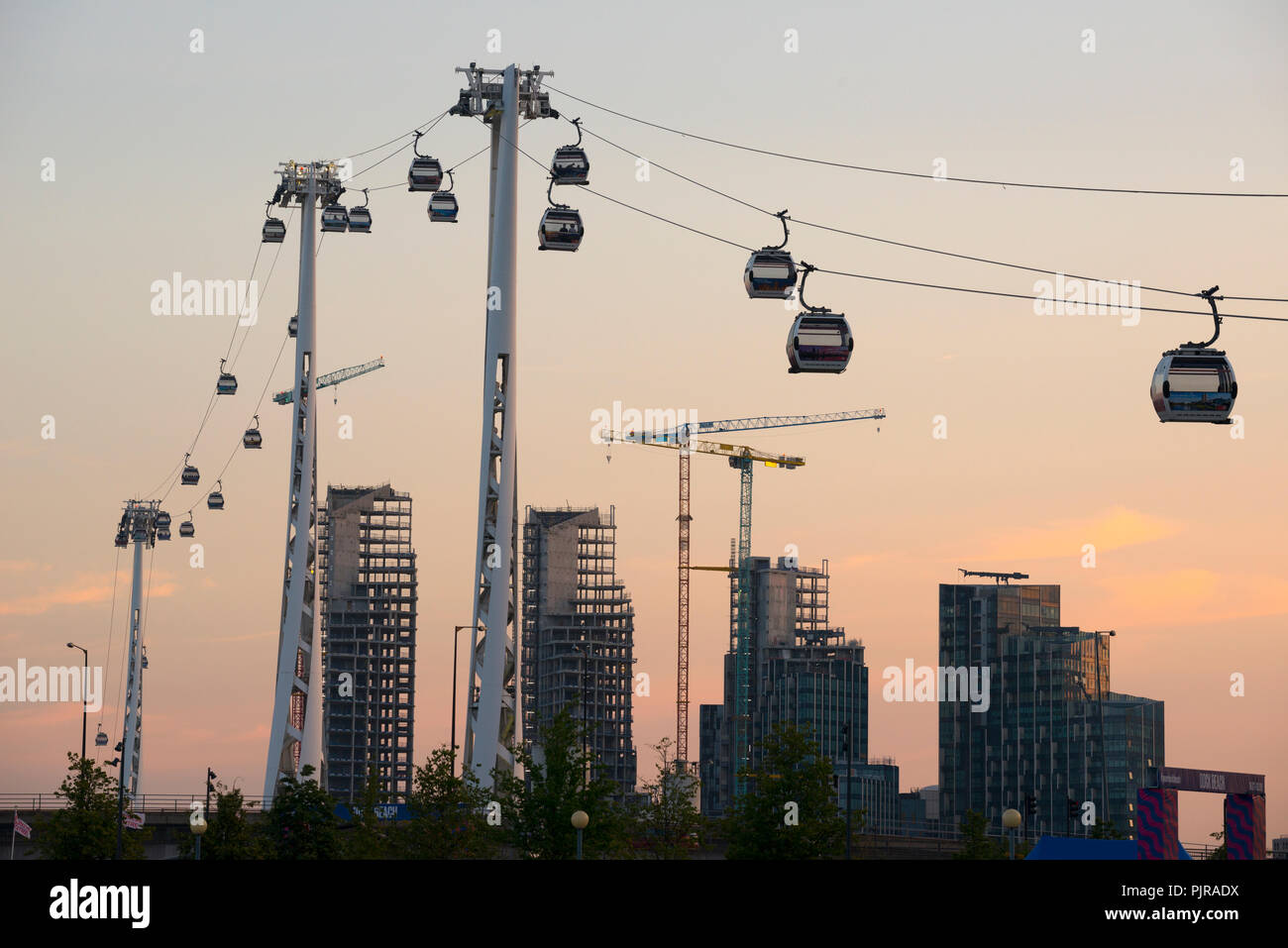 Emirates Air Line, Cable car, London, United Kingdom Stock Photo - Alamy