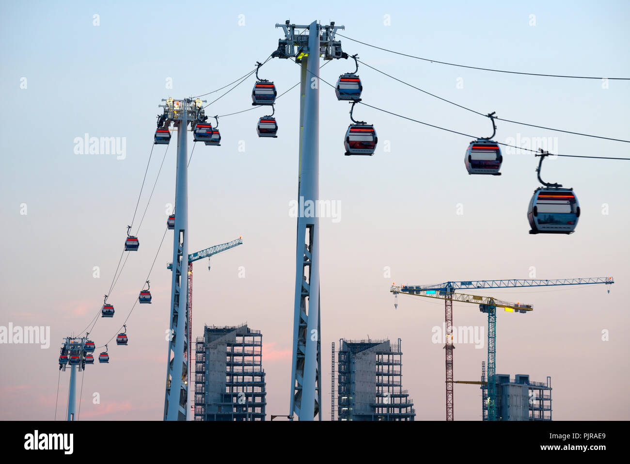 Emirates Air Line, Cable car, London, United Kingdom Stock Photo - Alamy