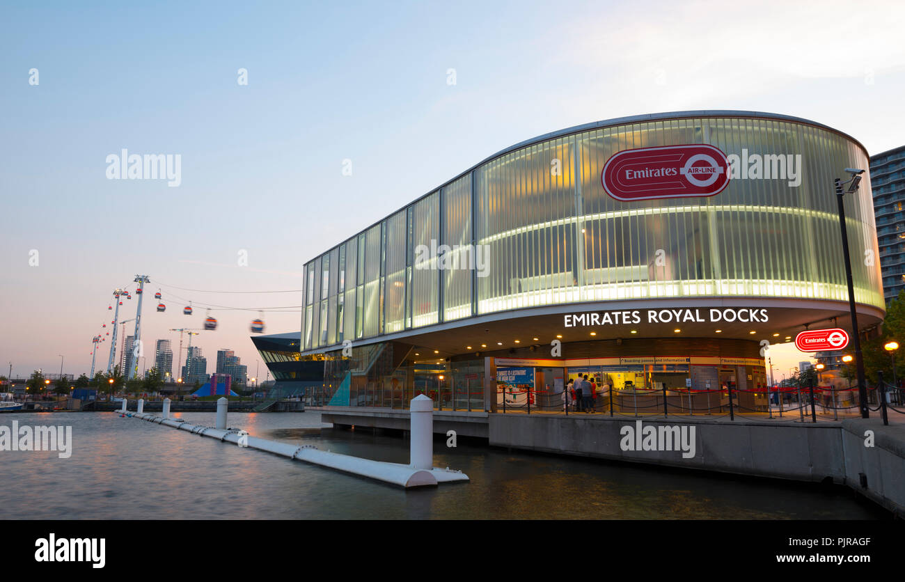 Emirates Air Line cable car, London, United Kingdom Stock Photo - Alamy